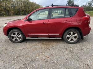 Sarkans Toyota RAV4 2008 Valmiera, ar dzinēja tilpumu 2.00 L un nobraukumu 150 tūkst. km par 5500 €, foto 4 vietnē AUTOMOTO.COM.LV