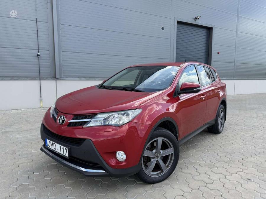 Sarkans Toyota RAV4 2013 Kauņa, ar dzinēja tilpumu 2.23 L un nobraukumu 176 tūkst. km par 10800 €, foto 9 vietnē AUTOMOTO.COM.LV