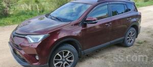 Sarkans Toyota RAV4 2016 Rīga, ar dzinēja tilpumu 2.00 L un nobraukumu 142 tūkst. km par 16600 €, foto  vietnē AUTOMOTO.COM.LV