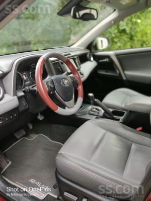 Sarkans Toyota RAV4 2016 Rīga, ar dzinēja tilpumu 2.50 L un nobraukumu 102 tūkst. km par 18800 €, foto 7 vietnē AUTOMOTO.COM.LV