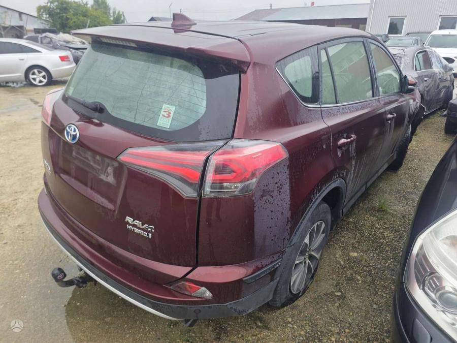 Sarkans Toyota RAV4 2016 Tauragė, ar dzinēja tilpumu 2.49 L un nobraukumu 301 tūkst. km par 7700 €, foto 5 vietnē AUTOMOTO.COM.LV