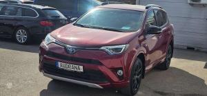 Red Toyota RAV4 2017 in Kaunas, with an engine capacity of 2.49 L and mileage of 84 thousand km for 18900 €, photo 3 on AUTOMOTO.COM.LV