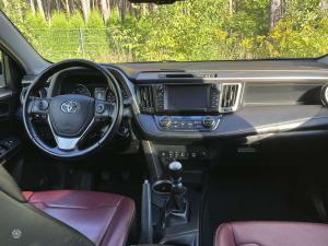 Sarkans Toyota RAV4 2017 Viļņa, ar dzinēja tilpumu 2.00 L un nobraukumu 157 tūkst. km par 13900 €, foto 7 vietnē AUTOMOTO.COM.LV