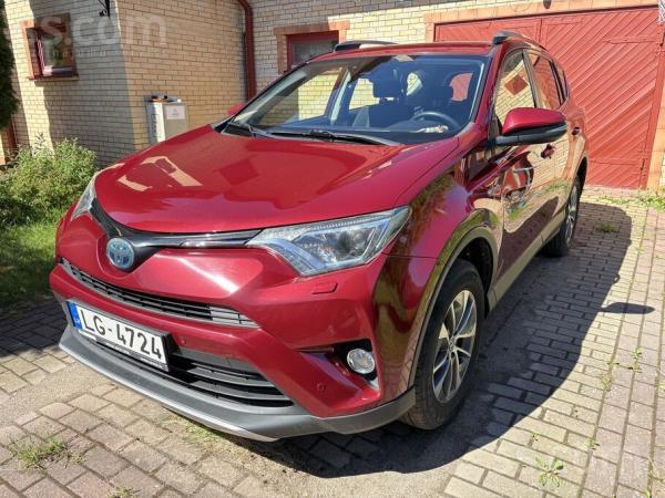 Sarkans Toyota RAV4 2018 Rīga, ar dzinēja tilpumu 2.50 L un nobraukumu 106 tūkst. km par 17800 €, foto 2 vietnē AUTOMOTO.COM.LV