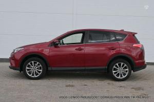 Red Toyota RAV4 2018 in Kretinga, with an engine capacity of 2.49 L and mileage of 154 thousand km for 18999 €, photo 18 on AUTOMOTO.COM.LV