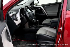 Red Toyota RAV4 2018 in Kretinga, with an engine capacity of 2.49 L and mileage of 154 thousand km for 18999 €, photo 22 on AUTOMOTO.COM.LV