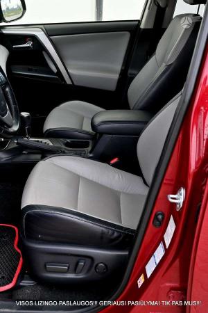 Red Toyota RAV4 2018 in Kretinga, with an engine capacity of 2.49 L and mileage of 154 thousand km for 18999 €, photo 23 on AUTOMOTO.COM.LV