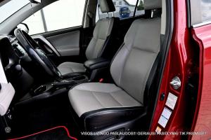 Red Toyota RAV4 2018 in Kretinga, with an engine capacity of 2.49 L and mileage of 154 thousand km for 18999 €, photo 24 on AUTOMOTO.COM.LV