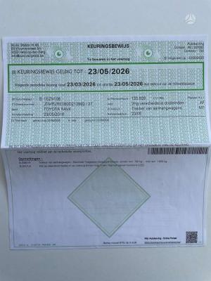 Красный Тойота РАВ 4 2018 в Шяуляй, объемом двигателя 2.49 л и пробегом 153 тыс. км за 18850 €, фото 12 на AUTOMOTO.COM.LV