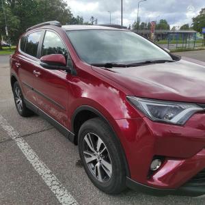 Sarkans Toyota RAV4 2018 Viļņa, ar dzinēja tilpumu 1.99 L un nobraukumu 106 tūkst. km par 17700 €, foto 21 vietnē AUTOMOTO.COM.LV