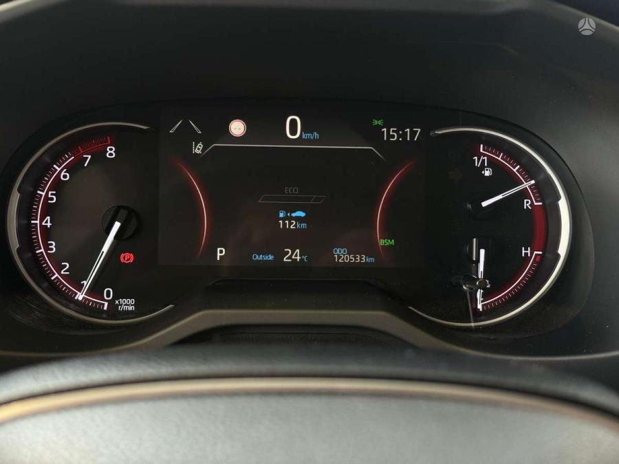 Red Toyota RAV4 2019 in Siauliai, with an engine capacity of 1.99 L and mileage of 121 thousand km for 25500 €, photo 17 on AUTOMOTO.COM.LV