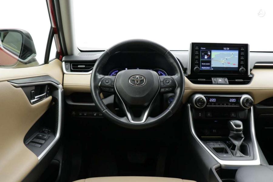 Sarkans Toyota RAV4 2019 Viļņa, ar dzinēja tilpumu 2.49 L un nobraukumu 142 tūkst. km par 26900 €, foto 9 vietnē AUTOMOTO.COM.LV