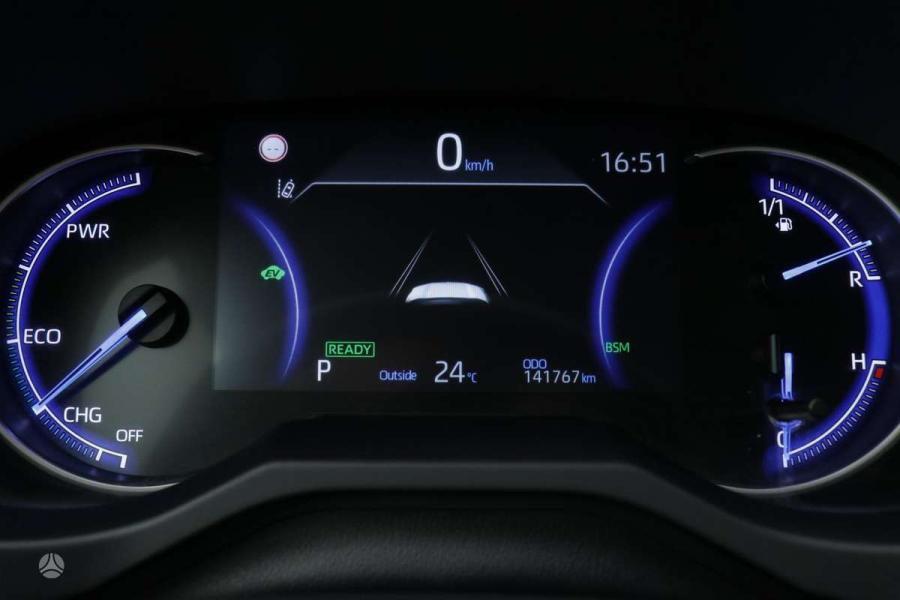 Sarkans Toyota RAV4 2019 Viļņa, ar dzinēja tilpumu 2.49 L un nobraukumu 142 tūkst. km par 26900 €, foto 15 vietnē AUTOMOTO.COM.LV