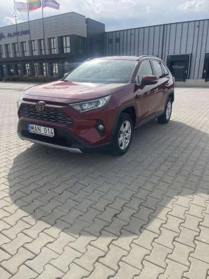 Sarkans Toyota RAV4 2019 Viļņa, ar dzinēja tilpumu 1.99 L un nobraukumu 106 tūkst. km par 24000 €, foto 5 vietnē AUTOMOTO.COM.LV