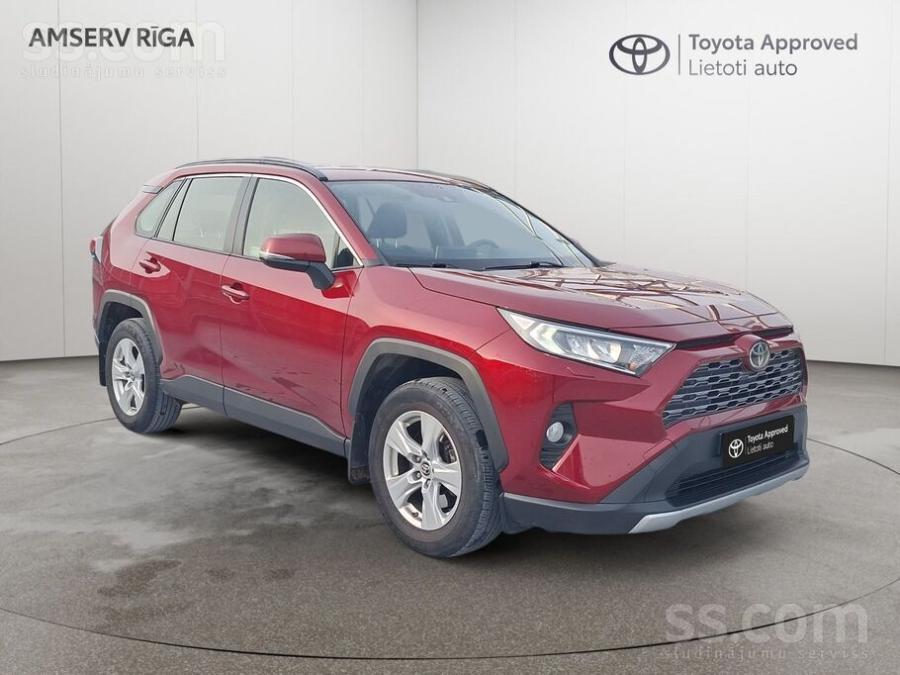 Sarkans Toyota RAV4 2019 Rīga, ar dzinēja tilpumu 2.00 L un nobraukumu 98 tūkst. km par 20900 €, foto 4 vietnē AUTOMOTO.COM.LV