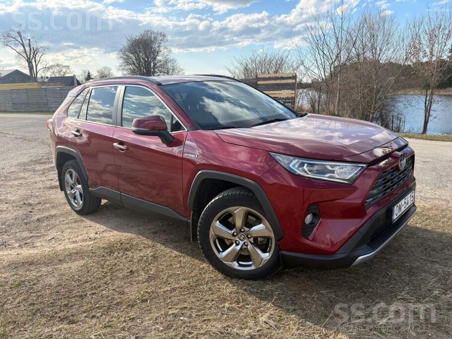 Красный Тойота РАВ 4 2020 в Рига, объемом двигателя 2.50 л и пробегом 86 тыс. км за 26500 €, фото 9 на AUTOMOTO.COM.LV