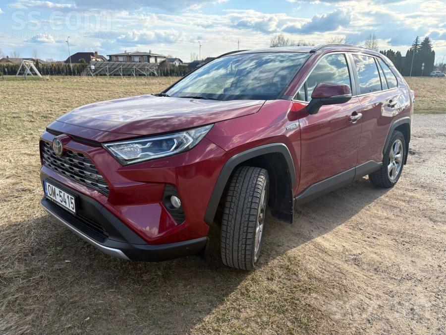 Красный Тойота РАВ 4 2020 в Рига, объемом двигателя 2.50 л и пробегом 86 тыс. км за 26500 €, фото 11 на AUTOMOTO.COM.LV