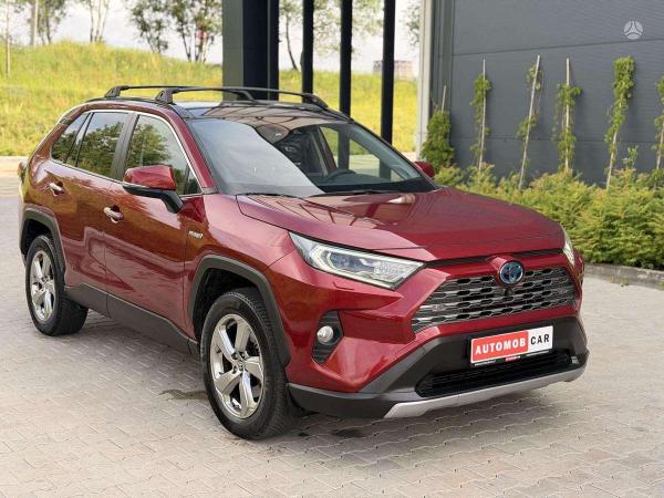 Sarkans Toyota RAV4 2020 Viļņa, ar dzinēja tilpumu 2.49 L un nobraukumu 147 tūkst. km par 28550 €, foto 3 vietnē AUTOMOTO.COM.LV
