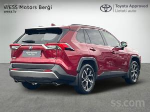 Sarkans Toyota RAV4 2021 Rīga, ar dzinēja tilpumu 2.50 L un nobraukumu 73 tūkst. km par 28990 €, foto 3 vietnē AUTOMOTO.COM.LV