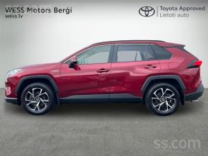Sarkans Toyota RAV4 2021 Rīga, ar dzinēja tilpumu 2.50 L un nobraukumu 73 tūkst. km par 28990 €, foto 4 vietnē AUTOMOTO.COM.LV