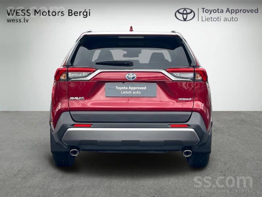 Sarkans Toyota RAV4 2021 Rīga, ar dzinēja tilpumu 2.50 L un nobraukumu 73 tūkst. km par 28990 €, foto 5 vietnē AUTOMOTO.COM.LV