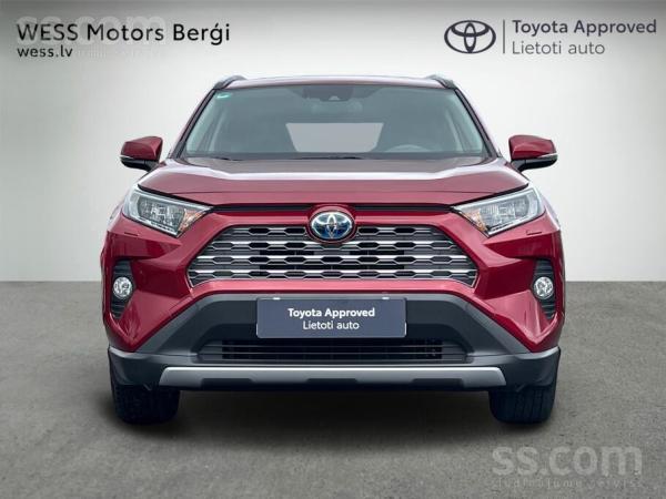 Sarkans Toyota RAV4 2021 Rīga, ar dzinēja tilpumu 2.50 L un nobraukumu 73 tūkst. km par 28990 €, foto 5 vietnē AUTOMOTO.COM.LV