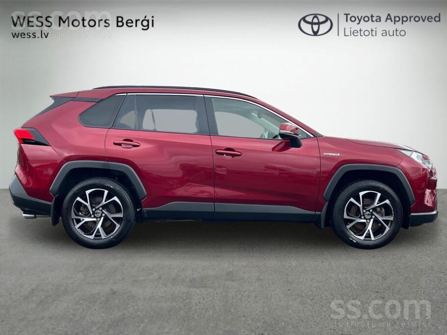 Sarkans Toyota RAV4 2021 Rīga, ar dzinēja tilpumu 2.50 L un nobraukumu 73 tūkst. km par 28990 €, foto 24 vietnē AUTOMOTO.COM.LV