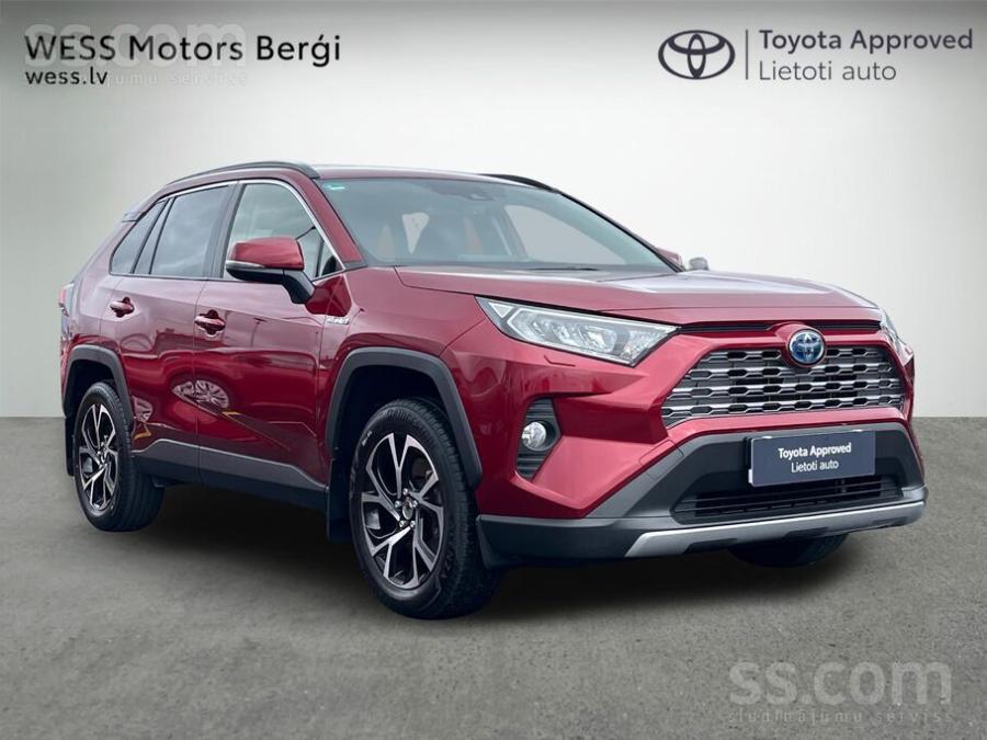 Sarkans Toyota RAV4 2021 Rīga, ar dzinēja tilpumu 2.50 L un nobraukumu 73 tūkst. km par 28990 €, foto 26 vietnē AUTOMOTO.COM.LV