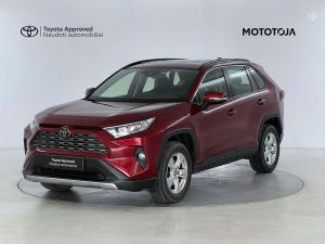 Sarkans Toyota RAV4 2021 Viļņa, ar dzinēja tilpumu 1.99 L un nobraukumu 115 tūkst. km par 23900 €, foto  vietnē AUTOMOTO.COM.LV