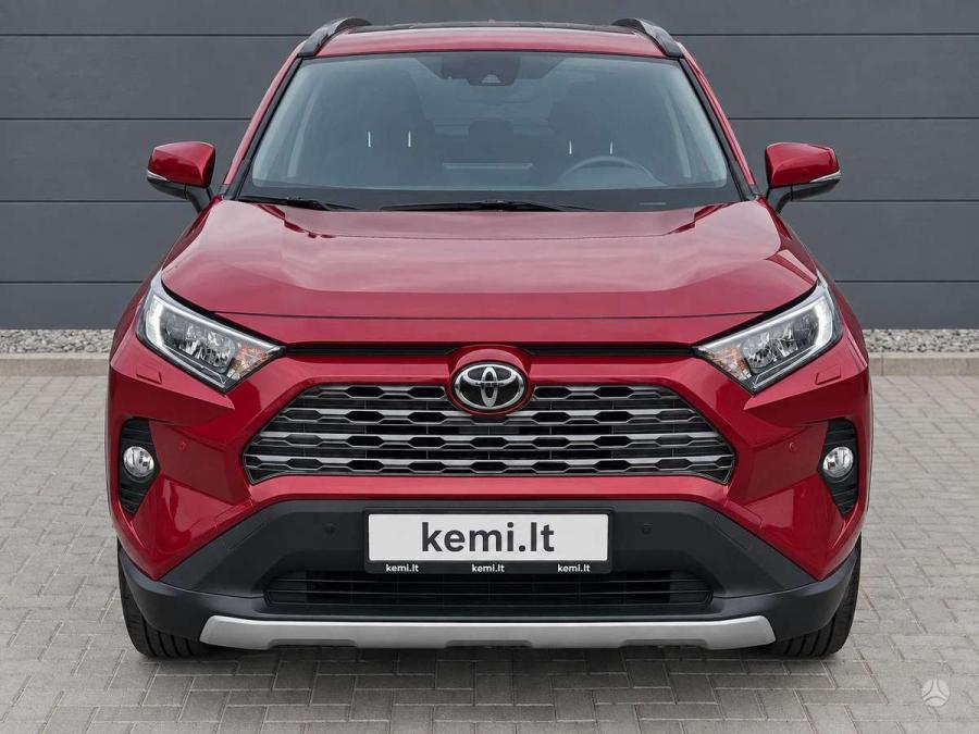Sarkans Toyota RAV4 2021 Viļņa, ar dzinēja tilpumu 1.99 L un nobraukumu 86 tūkst. km par 23750 €, foto 4 vietnē AUTOMOTO.COM.LV