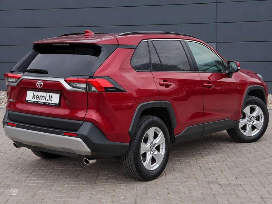 Sarkans Toyota RAV4 2021 Viļņa, ar dzinēja tilpumu 1.99 L un nobraukumu 86 tūkst. km par 23750 €, foto 6 vietnē AUTOMOTO.COM.LV