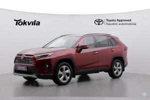 Sarkans Toyota RAV4 2022 Viļņa, ar dzinēja tilpumu 2.49 L un nobraukumu 57 tūkst. km par 34900 €, foto  vietnē AUTOMOTO.COM.LV