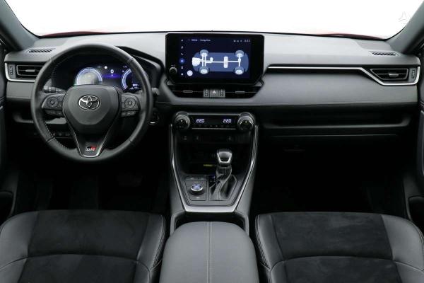 Red Toyota RAV4 2023 in Vilnius, with an engine capacity of 2.49 L and mileage of 98 thousand km for 39990 €, photo 7 on AUTOMOTO.COM.LV
