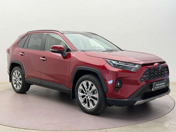 Sarkans Toyota RAV4 2023 Panevēža, ar dzinēja tilpumu 2.49 L un nobraukumu 22 tūkst. km par 40990 €, foto 3 vietnē AUTOMOTO.COM.LV