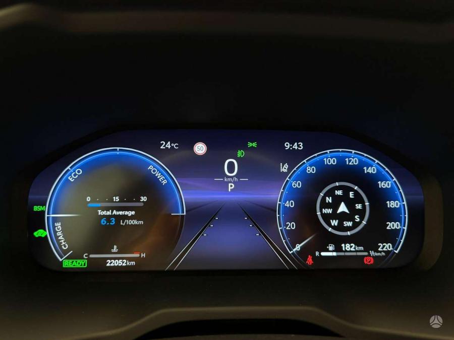 Красный Тойота РАВ 4 2023 в Паневежис, объемом двигателя 2.49 л и пробегом 22 тыс. км за 40990 €, фото 28 на AUTOMOTO.COM.LV