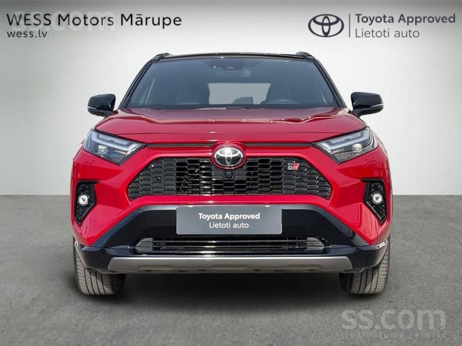 Sarkans Toyota RAV4 2024 Rīga, ar dzinēja tilpumu 2.50 L un nobraukumu 15 tūkst. km par 43990 €, foto 6 vietnē AUTOMOTO.COM.LV