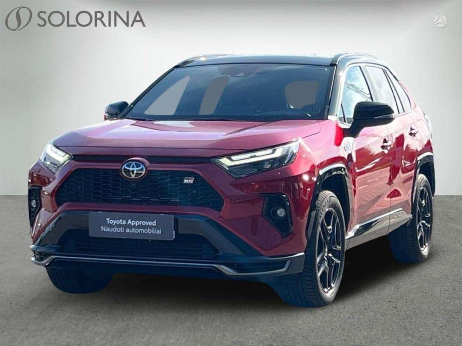 Sarkans Toyota RAV4 2024 Klaipėda, ar dzinēja tilpumu 2.49 L un nobraukumu 16 tūkst. km par 48500 €, foto 1 vietnē AUTOMOTO.COM.LV