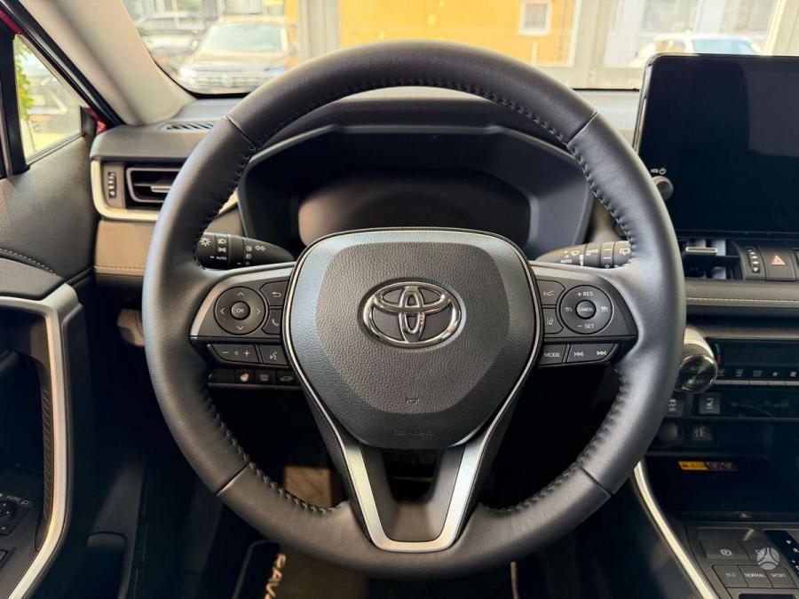 Sarkans Toyota RAV4 2025 Šauļi, ar dzinēja tilpumu 2.49 L un nobraukumu 12 tūkst. km par 39500 €, foto 12 vietnē AUTOMOTO.COM.LV