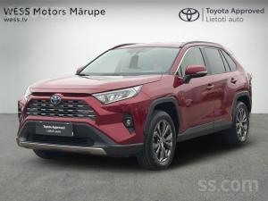 Sarkans Toyota RAV4 2025 Rīga, ar dzinēja tilpumu 2.50 L un nobraukumu 33 tūkst. km par 36590 €, foto  vietnē AUTOMOTO.COM.LV