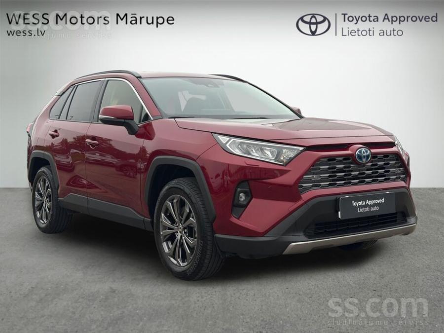 Red Toyota RAV4 2025 in Riga, with an engine capacity of 2.50 L and mileage of 33 thousand km for 36590 €, photo 19 on AUTOMOTO.COM.LV