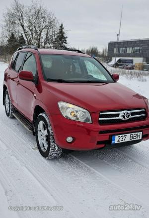 Red Toyota RAV4 2008 in Tallinn, with an engine capacity of 2.00 L and mileage of 179 thousand km for 5500 €, photo 5 on AUTOMOTO.COM.LV