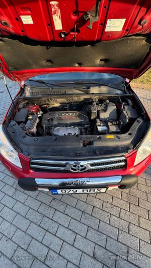 Sarkans Toyota RAV4 2009 Tallina, ar dzinēja tilpumu 2.00 L un nobraukumu 167 tūkst. km par 7999 €, foto 22 vietnē AUTOMOTO.COM.LV