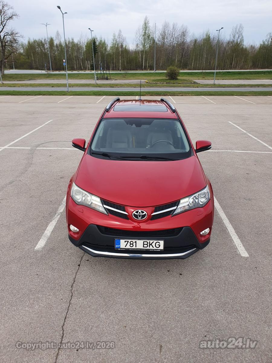 Sarkans Toyota RAV4 2013 Tallina, ar dzinēja tilpumu 2.00 L un nobraukumu 188 tūkst. km par 14000 €, foto 1 vietnē AUTOMOTO.COM.LV