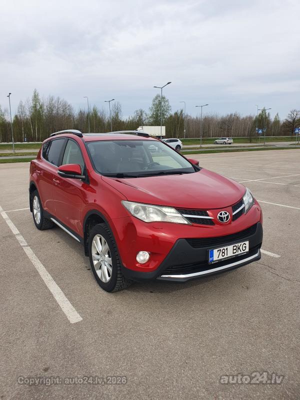 Red Toyota RAV4 2013 in Tallinn, with an engine capacity of 2.00 L and mileage of 188 thousand km for 14000 €, photo 2 on AUTOMOTO.COM.LV
