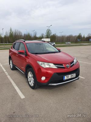 Sarkans Toyota RAV4 2013 Tallina, ar dzinēja tilpumu 2.00 L un nobraukumu 188 tūkst. km par 14000 €, foto 3 vietnē AUTOMOTO.COM.LV