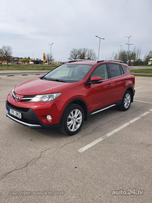 Sarkans Toyota RAV4 2013 Tallina, ar dzinēja tilpumu 2.00 L un nobraukumu 188 tūkst. km par 14000 €, foto 4 vietnē AUTOMOTO.COM.LV