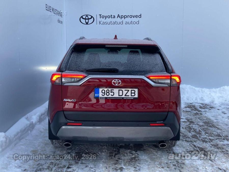 Red Toyota RAV4 2019 in Tallinn, with an engine capacity of 1.99 L and mileage of 49 thousand km for 24495 €, photo 4 on AUTOMOTO.COM.LV