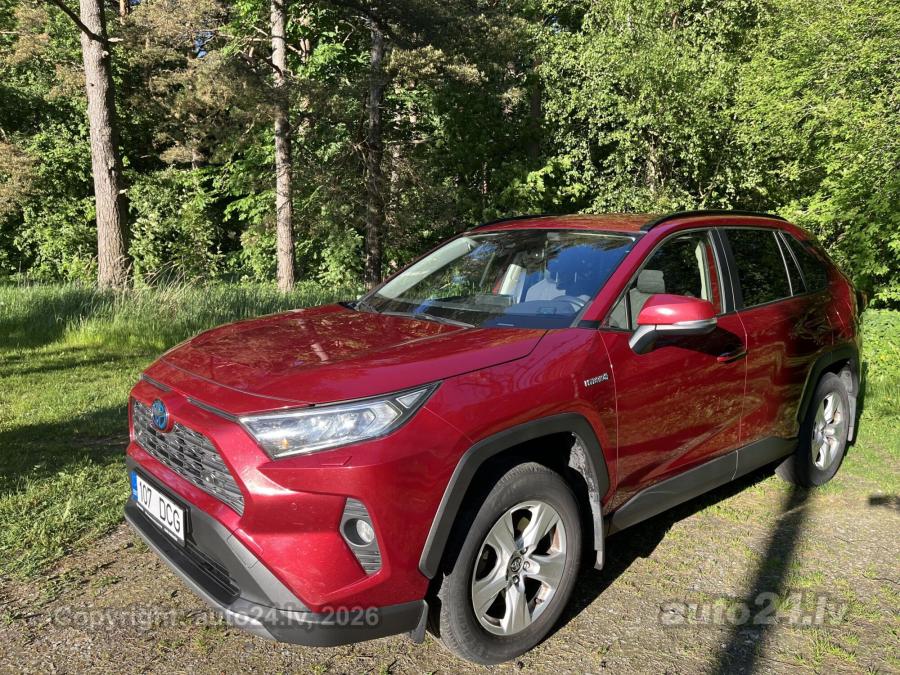 Sarkans Toyota RAV4 2019 Tallina, ar dzinēja tilpumu 2.50 L un nobraukumu 100 tūkst. km par 27900 €, foto 3 vietnē AUTOMOTO.COM.LV