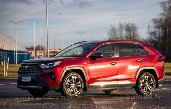Red Toyota RAV4 2021 in Tallinn, with an engine capacity of 2.50 L and mileage of 91 thousand km for 33500 €, photo 3 on AUTOMOTO.COM.LV
