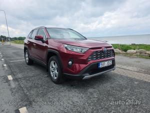 Red Toyota RAV4 2021 in Tallinn, with an engine capacity of 2.50 L and mileage of 73 thousand km for 28500 €, photo 3 on AUTOMOTO.COM.LV